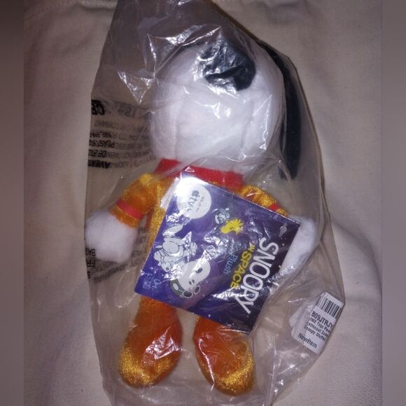Toys | Official Peanuts Collectible Plush Orange Nasa Astronaut Snoopy ...